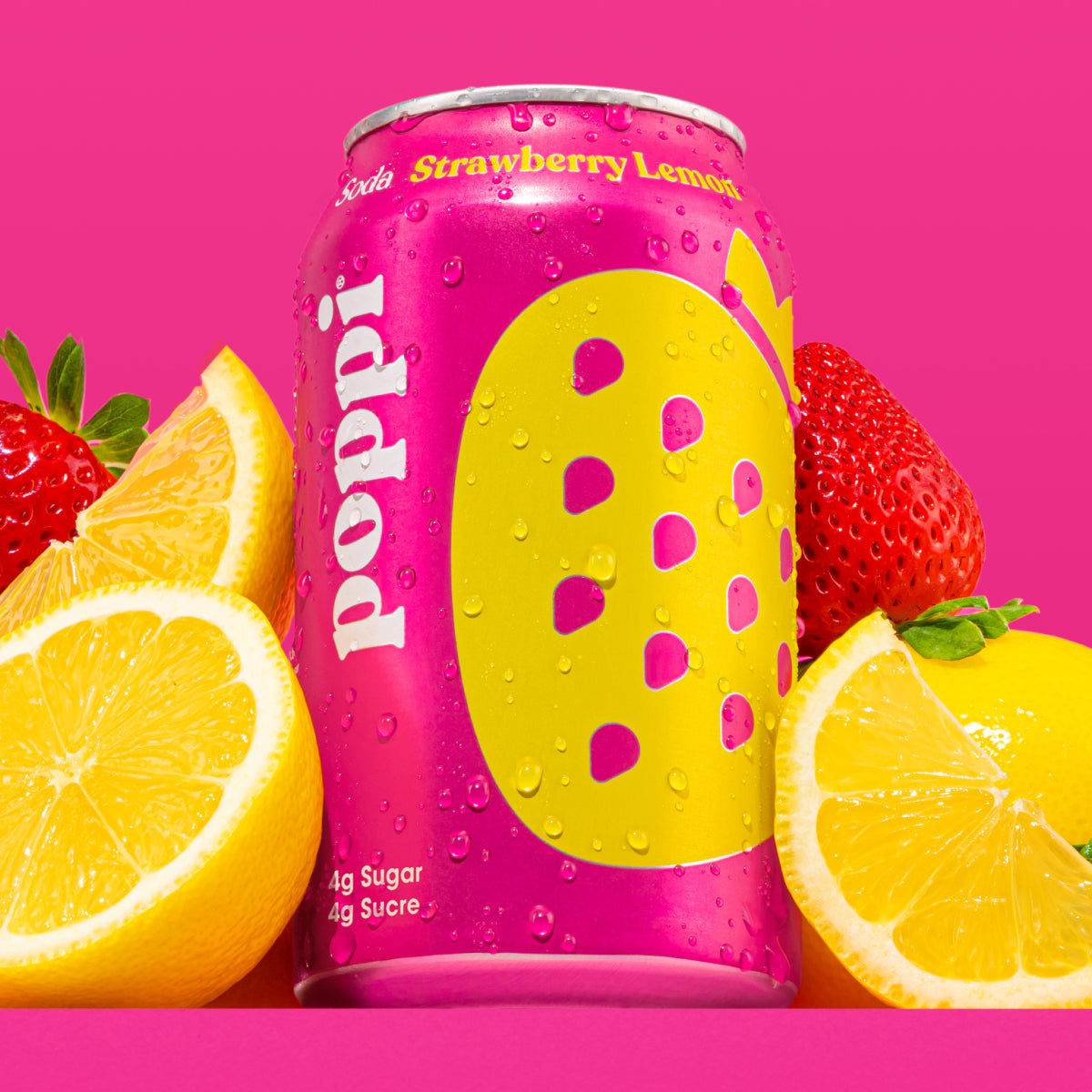 Strawberry Lemon – Poppi Canada