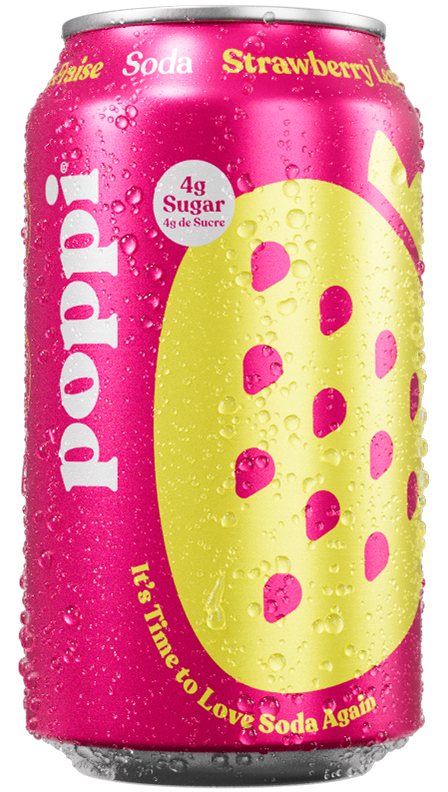 Strawberry Lemon – Poppi Canada